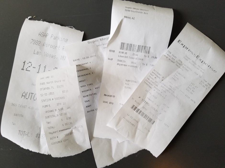 Printing Receipts Expressexpense How To Make Receiptsexpressexpense How To Make Receipts