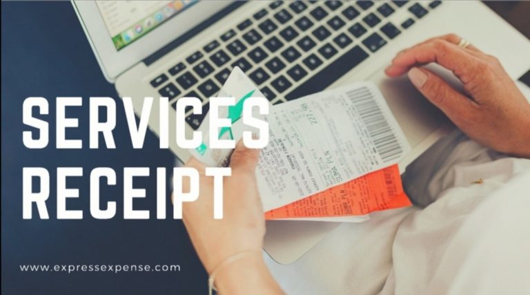 How to Make a Services Receipt - ExpressExpense - How to Make ...