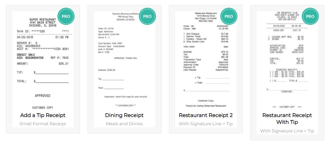 receipt template Archives - ExpressExpense - How to Make ...
