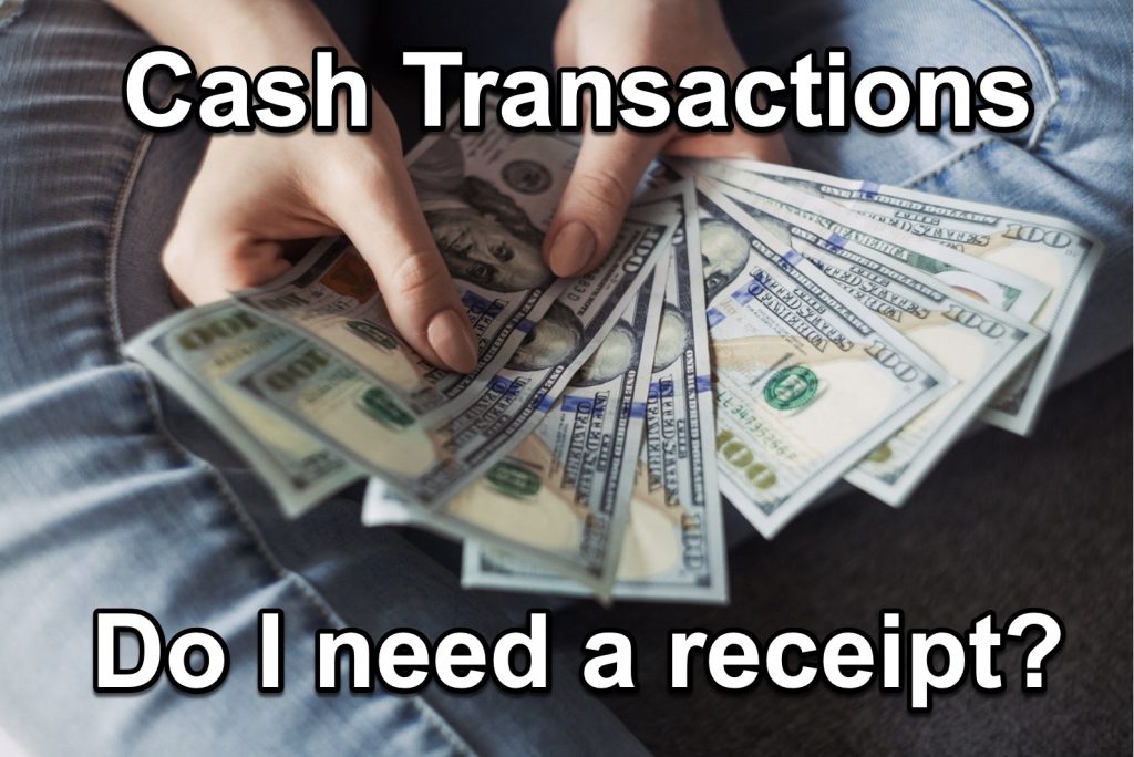 Cash Receipt for Cash Transactions - ExpressExpense - How to Make ...