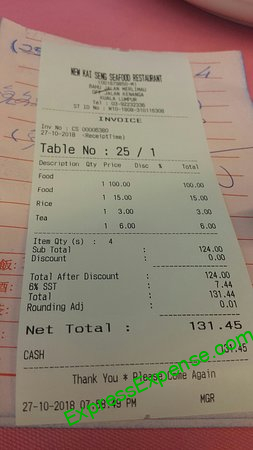 Restaurant New Kai Seng Seafood Picture Of Restaurant New Kai Seng