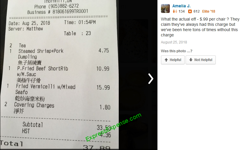 How Can You Dispute A Chinese Restaurant S Charge Practically In